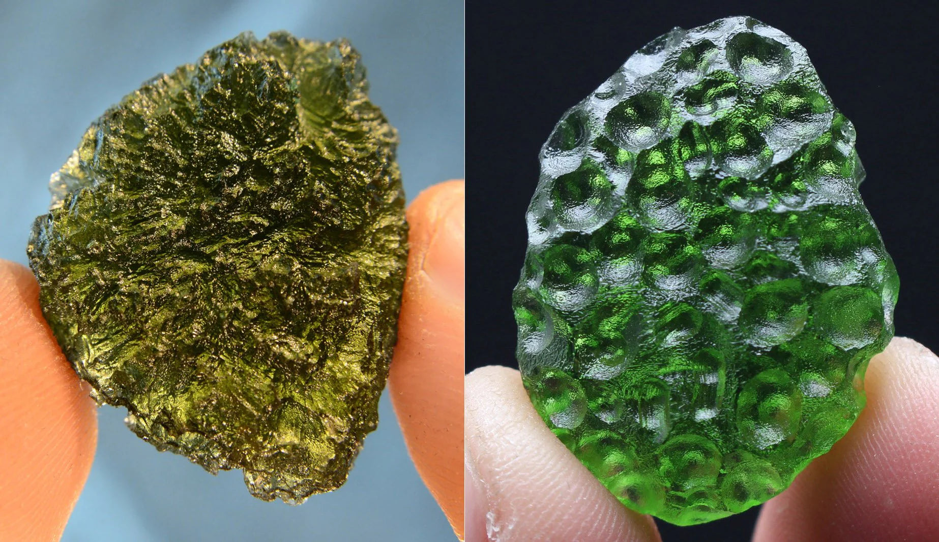 How to Recognize A Real & Fake Moldavite| Real vs Fake Moldavite ...