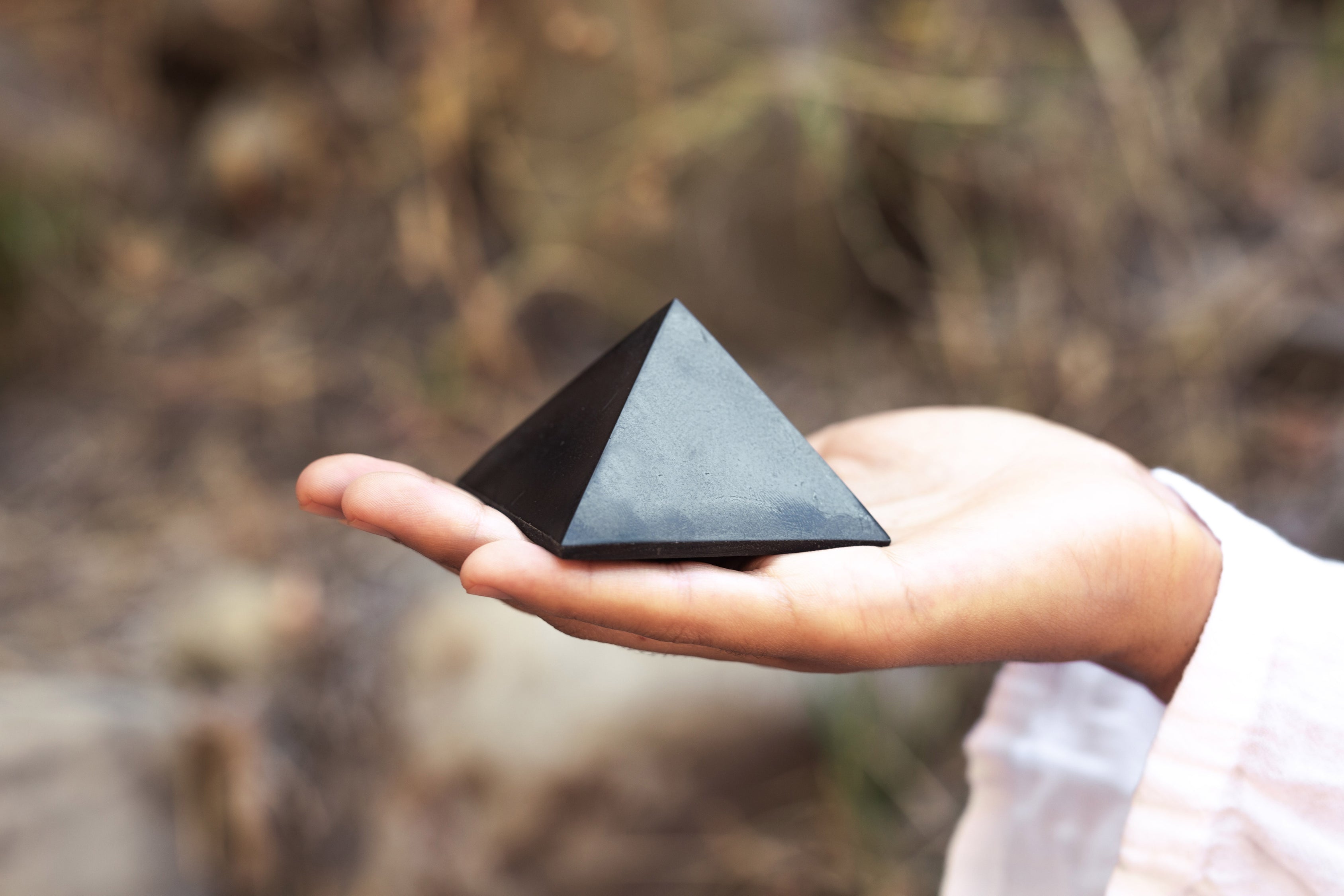 Shungite Pyramid For EMF protection – Ancient Energy